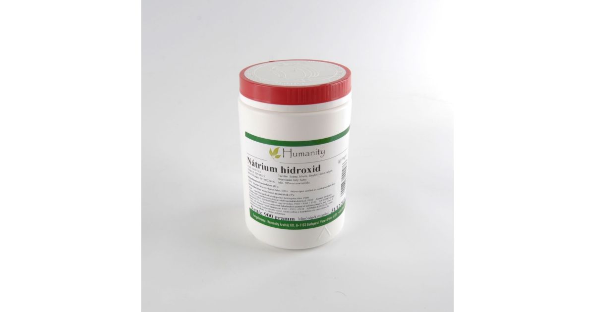Nátrium-hidroxid 900 gramm - Humanity Áruház