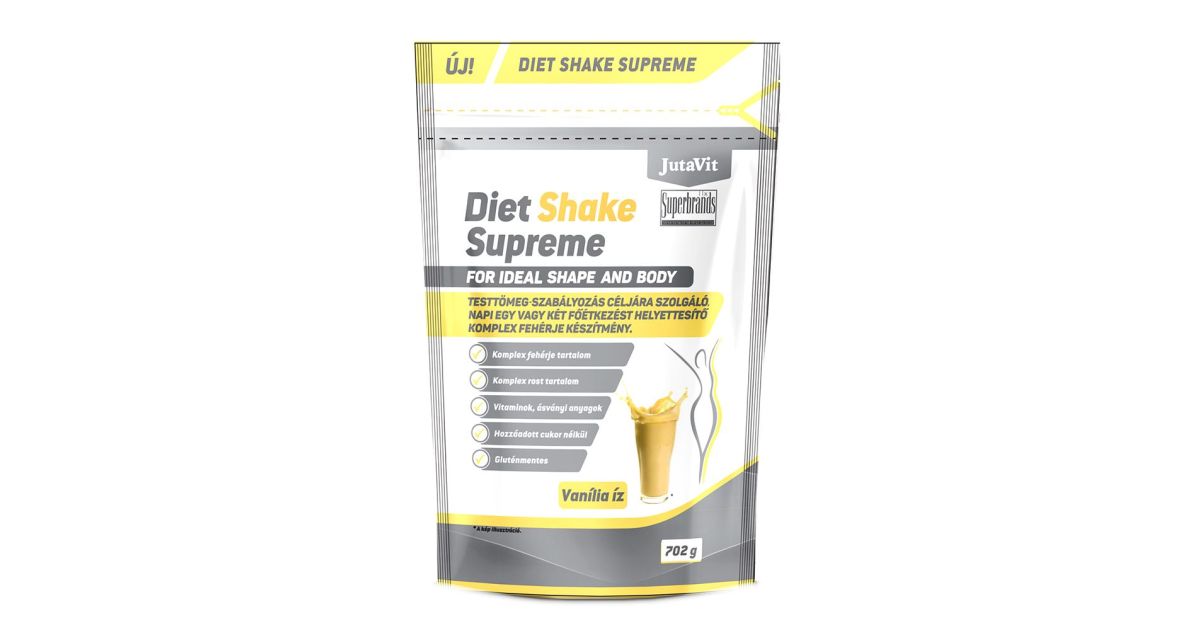 JutaVit Diet Shake Supreme Vanília íz 702g